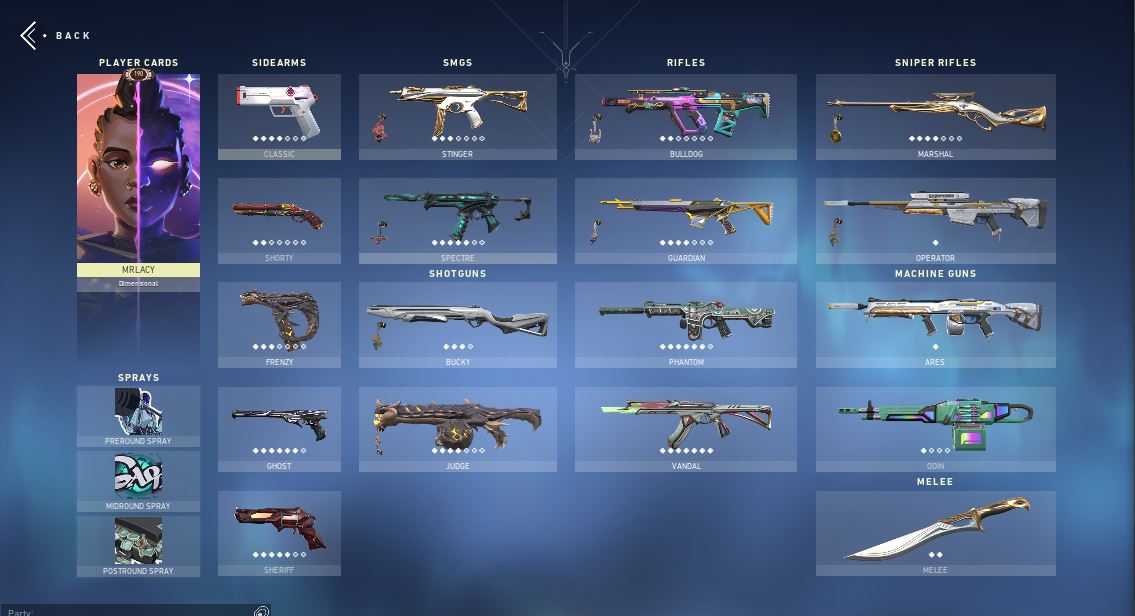 Selling - Stacked valorant acc $700+ worth of skins | EpicNPC Marketplace