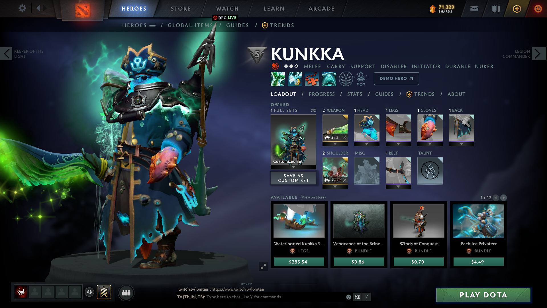 Selling - Dota 2 // All Included TI6-TI10 - Prestige - Arcanas - Personas !! | EpicNPC Marketplace