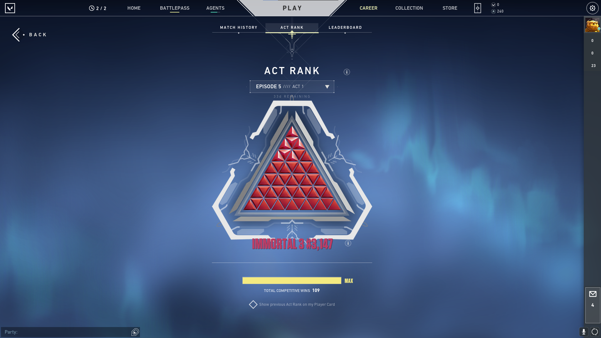 SOLD - [Sea/Oce] Immortal 2 146rr MAX Triangle 🔥 14 Agents + Unverified ...