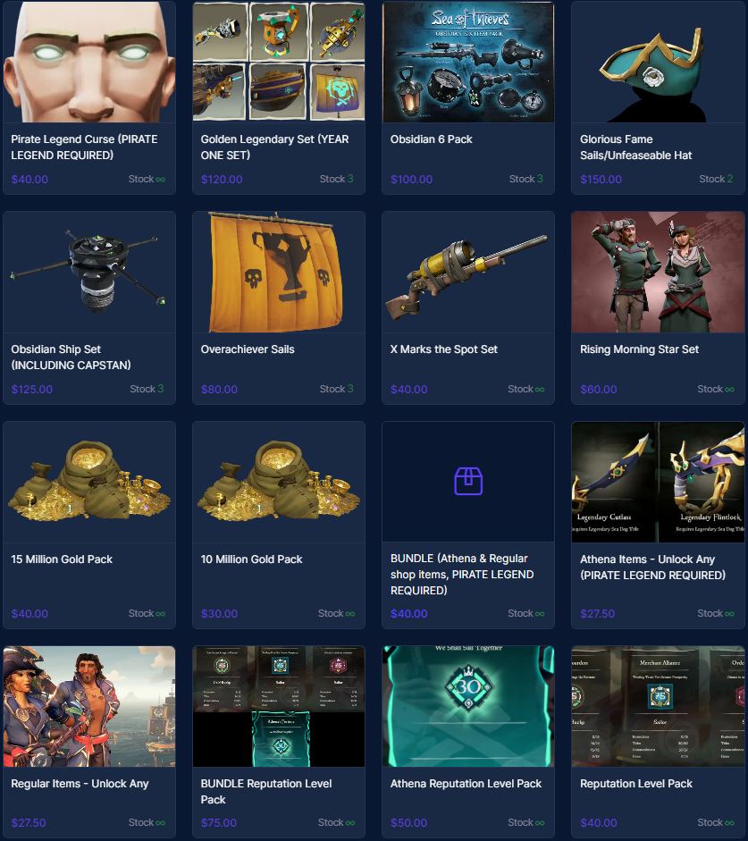 SOT | rare cosmetics on your own account! (6pack, golden legendary, LSD ...