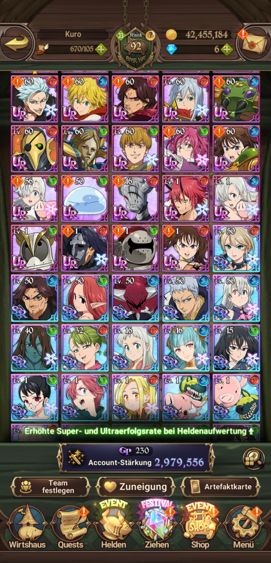 Selling 7DS Global with New Estarossa, Anniversary Elisabeth and Collab ...