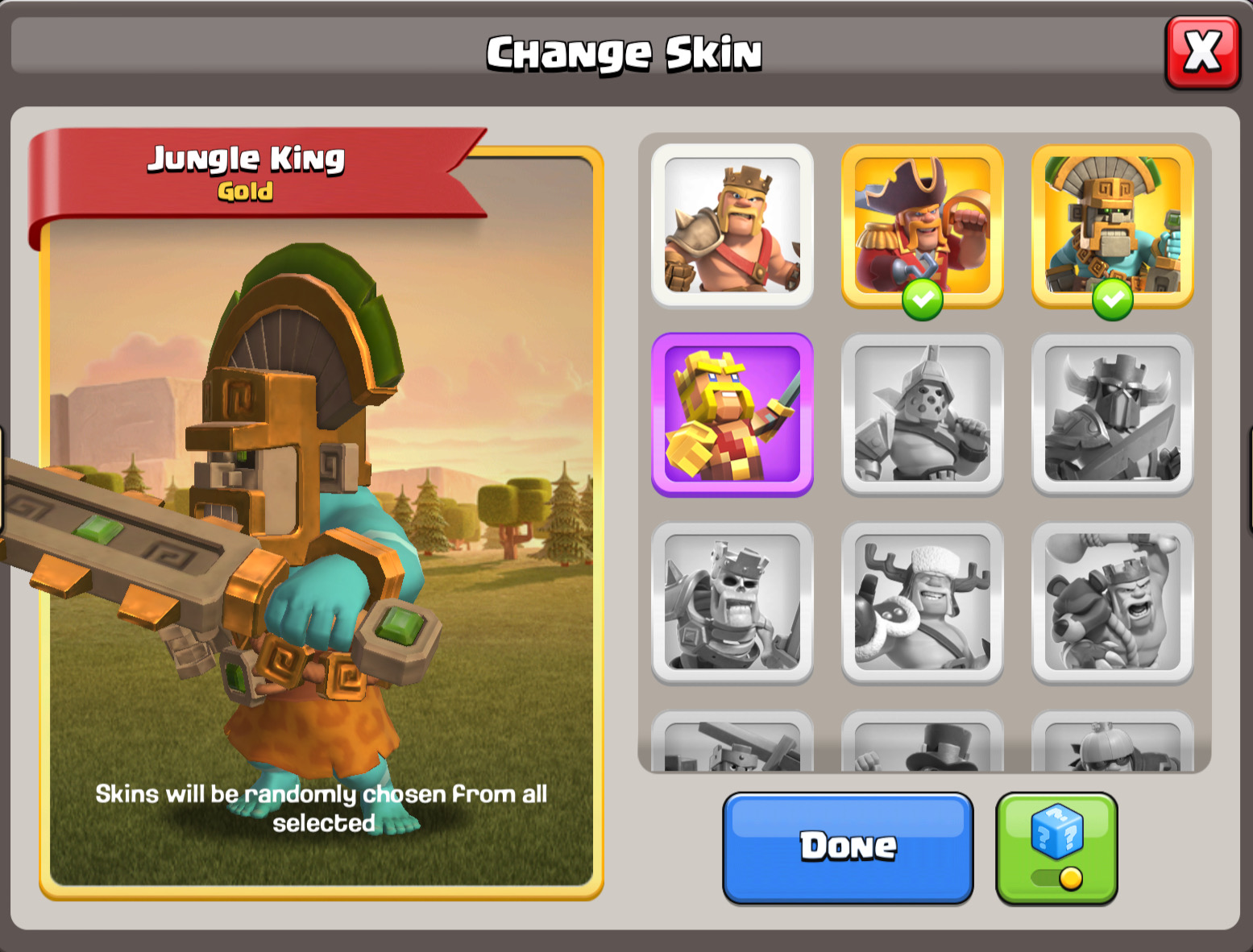 Selling - 100% maxed th14 - max heroes - 5000+ gems - 11 Skins ...