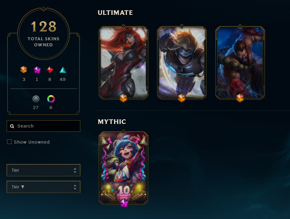 Selling - {Garena PH} - League of Legends Account PH | EpicNPC Marketplace