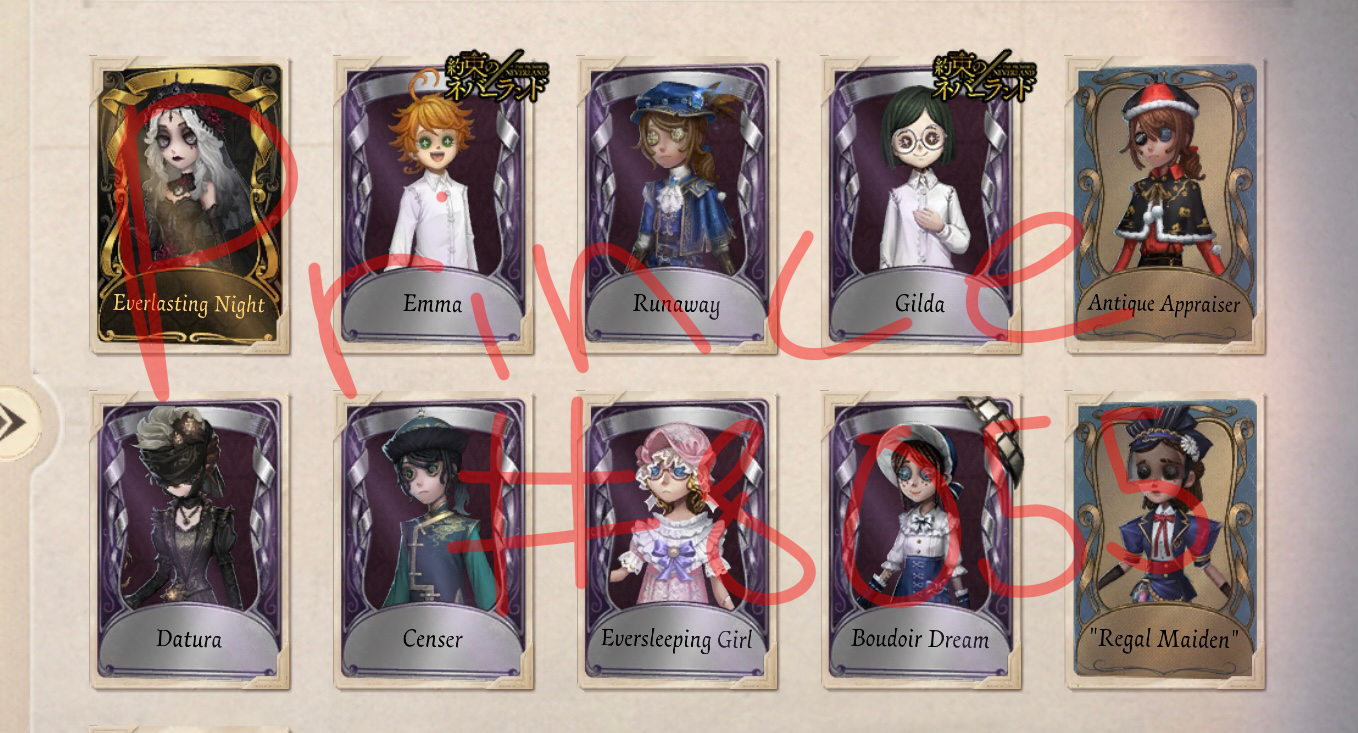 SOLD - Everlasting Night smurf + Emma TPN || na/eu ios || no dmm - EpicNPC