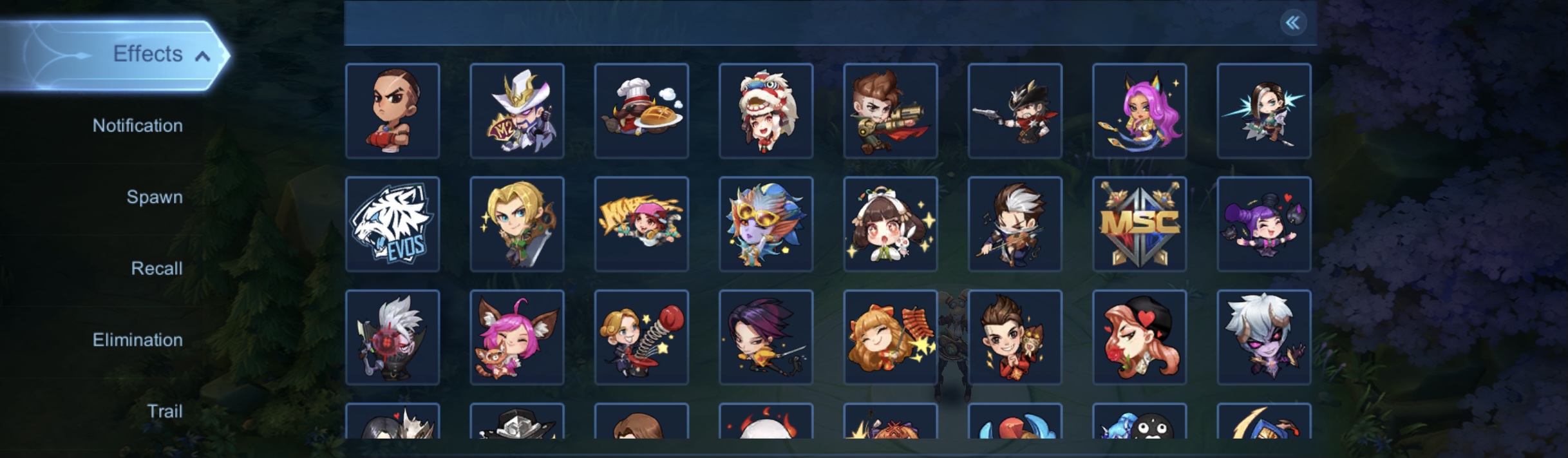 SOLD - 3 Skin Legend Guin,Lesley,Gusion, 256 Skin,21 Epic,Kof ...