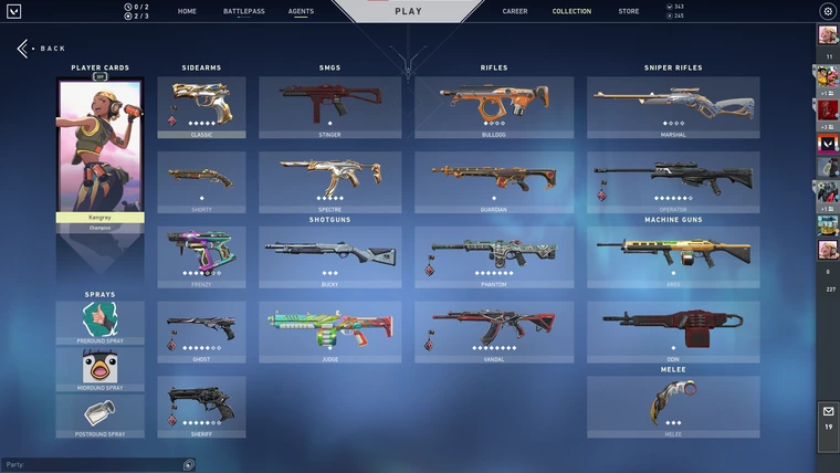 Selling - [ASIA] Stacked Valo Account 500usd total spent with 30prem ...