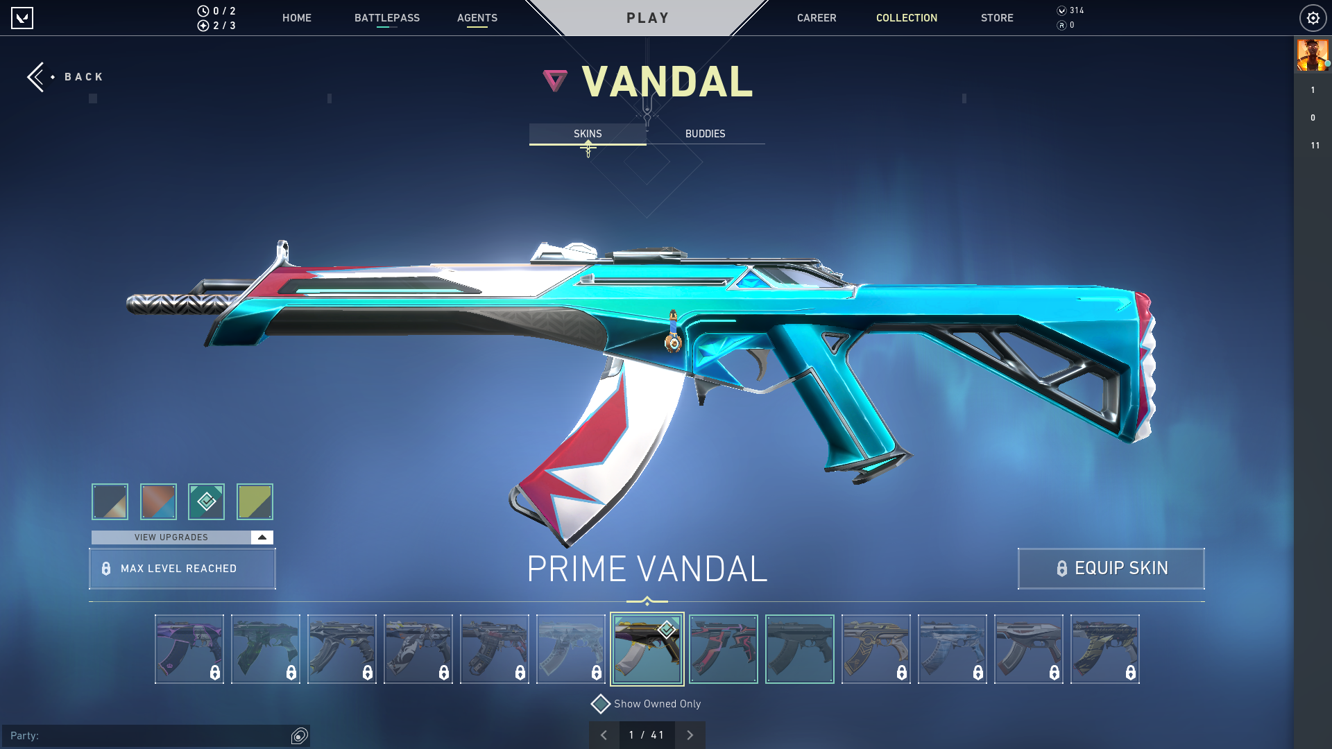 £120 Valorant Account Gold 1 w/ Prime Vandal, RGX Blade and much more ...