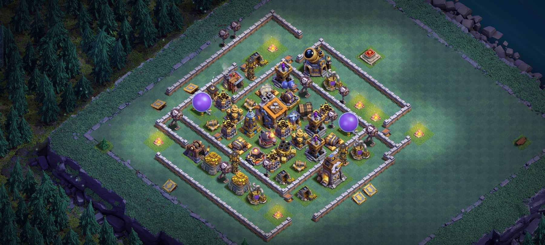 Selling - 100% Max Th14 - Max Heroes - Tiger mountain scenery - 7 skins ...