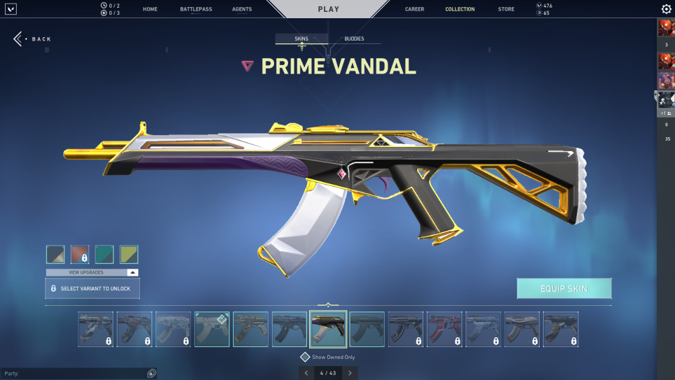 Selling - EU Valorant Account (Current: Asc1) (Immortal Peak: With Gun ...