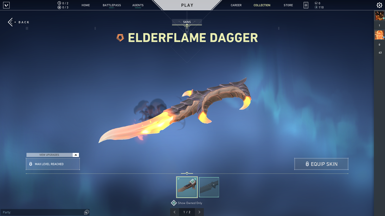 SOLD - Elderflame Bundle, Prime classic+spectre, Oni phantom, 1BP $80 ...
