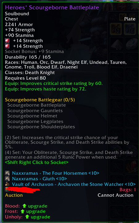 SOLD - Orc DK 80 Naxx Bis Gs.3900 EN/JC darkmoon card 280% Coldflying-Arugal [400$] - EpicNPC