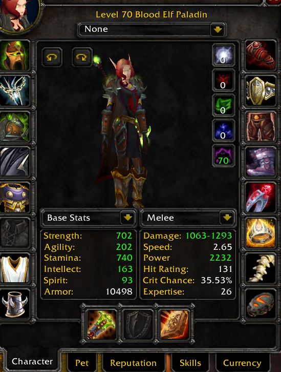 Selling - NA Horde Account 4 lvl 70s Paladin, Hunter, Priest Druid Xfer ...