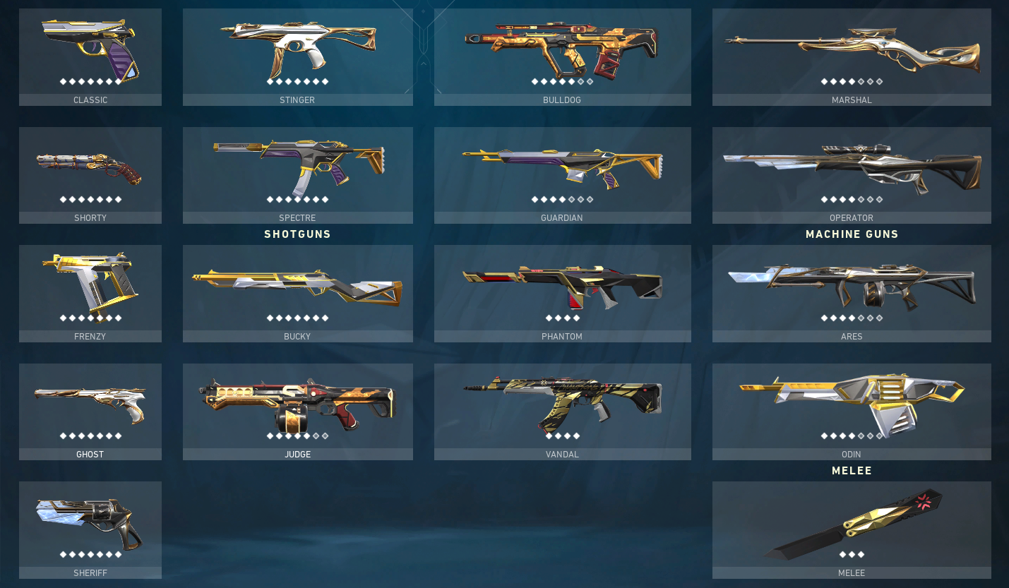 Selling - ($390) valorant account+full inventory+champions 2021-2022 ...