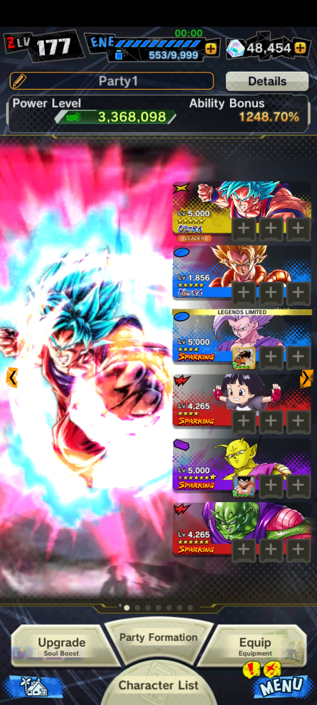 SOLD - Beast gohan + ul gogeta + ul ssbk 48k CC unlink - EpicNPC