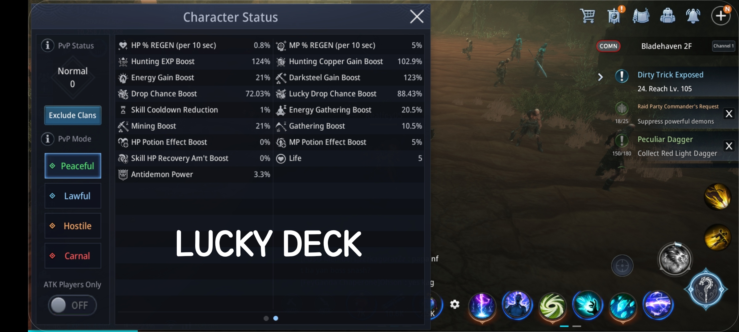 Mir4 Account Level 100 Sorcerer (163k PS) 408 Codex Pure Stats Good ...