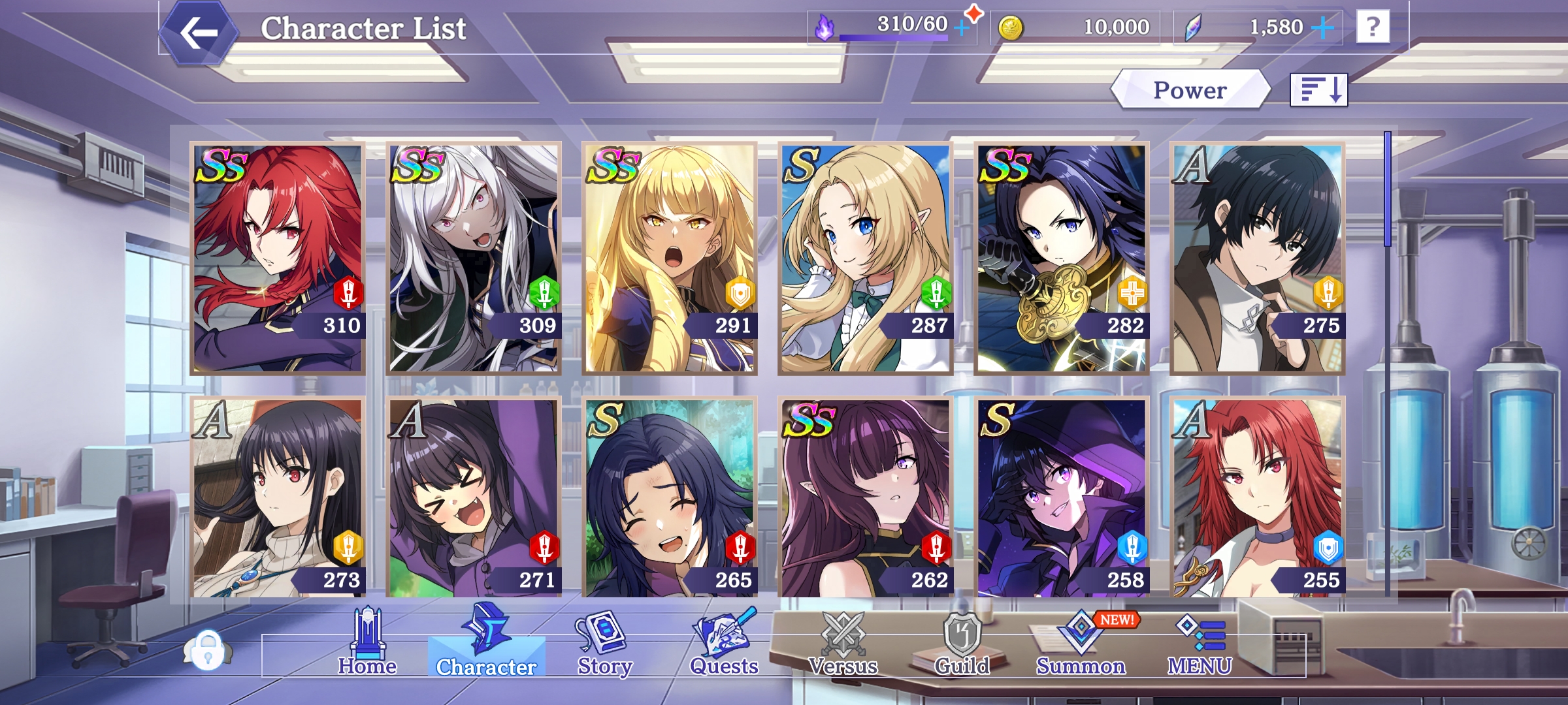 SOLD - [Global] Starter 5 SS Gamma + Alexia + Iris + Rose + Eta 1580 ...