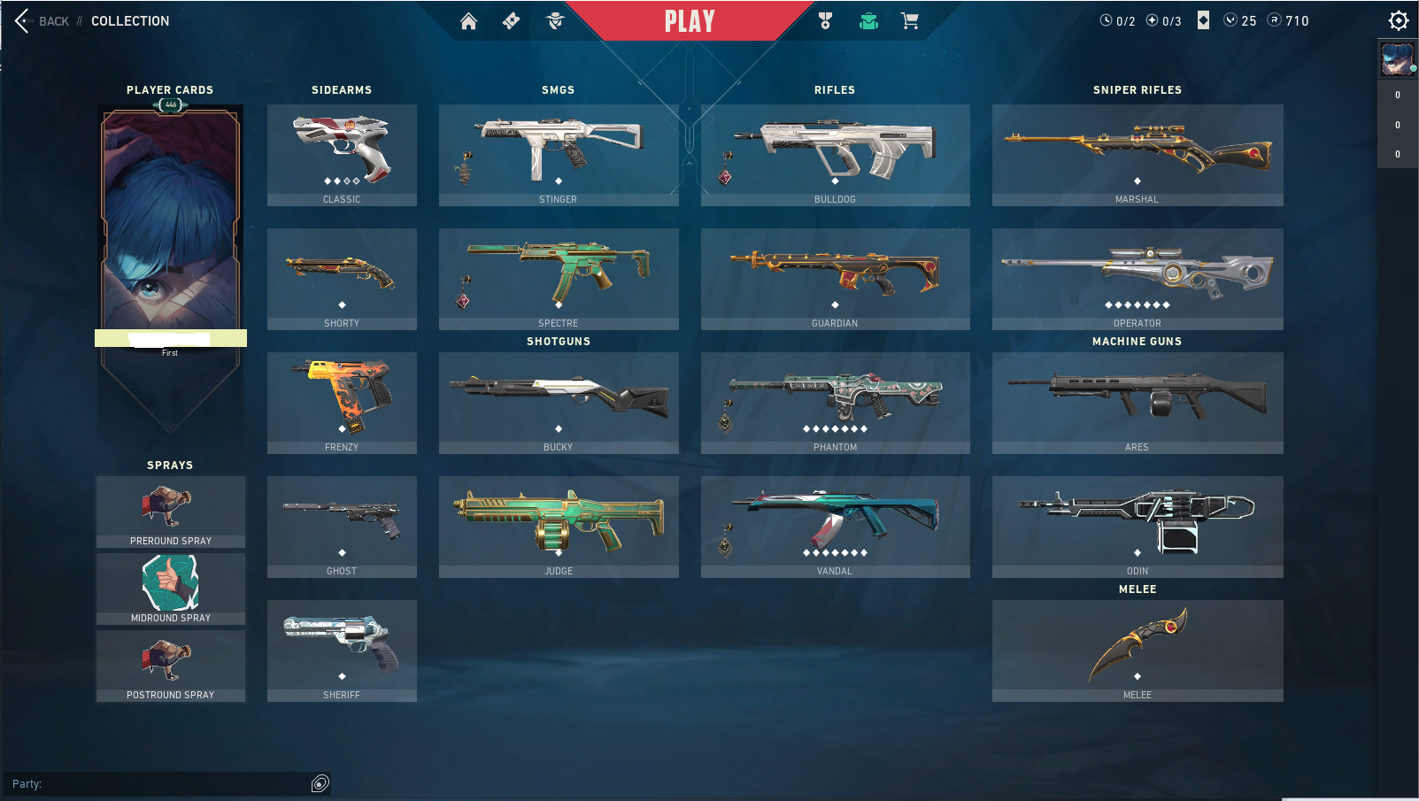 SOLD - Valorant eu account from Beta with radiant gunbuddy !ruindagger ...