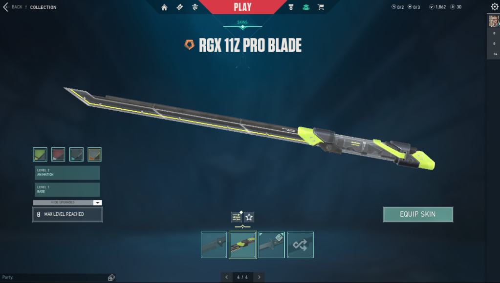 plat 1 eu xenohunter reaver vandal gaia vandal rgx blade rgx pro blade 1.8k vp | EpicNPC