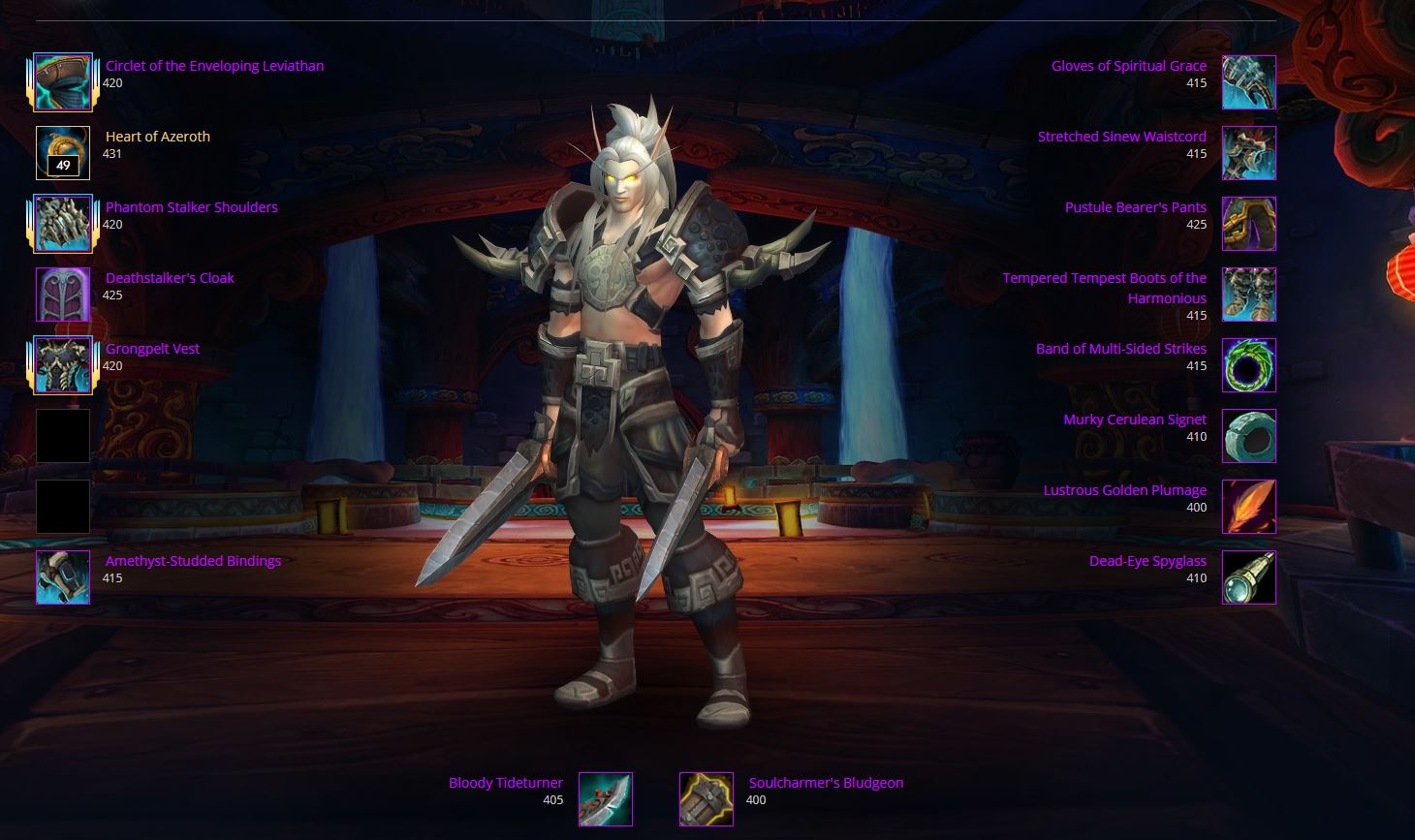 SOLD - 415 Blood Elf Monk | EpicNPC Marketplace