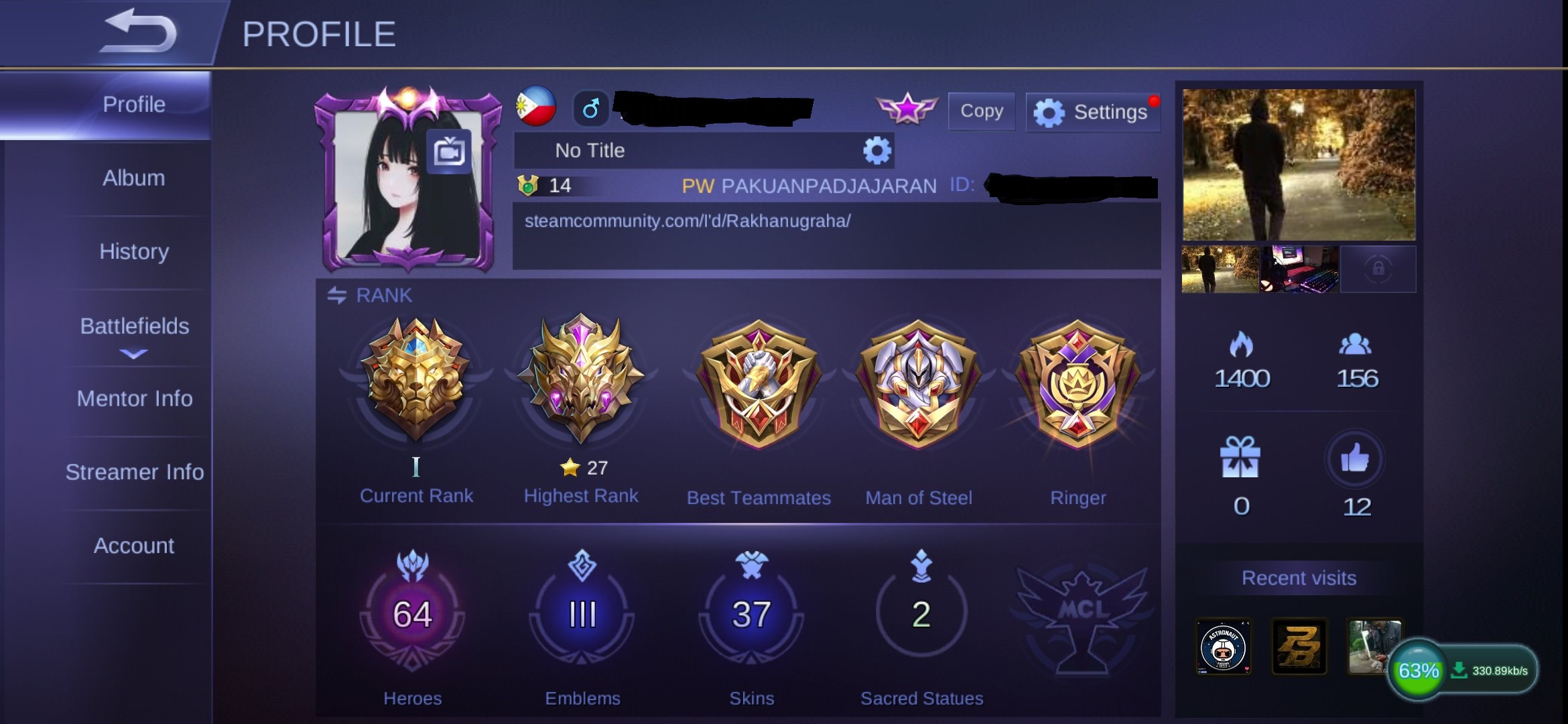 SOLD - MLBB Boosting rank mobile legend from any rank cheap and fast ...