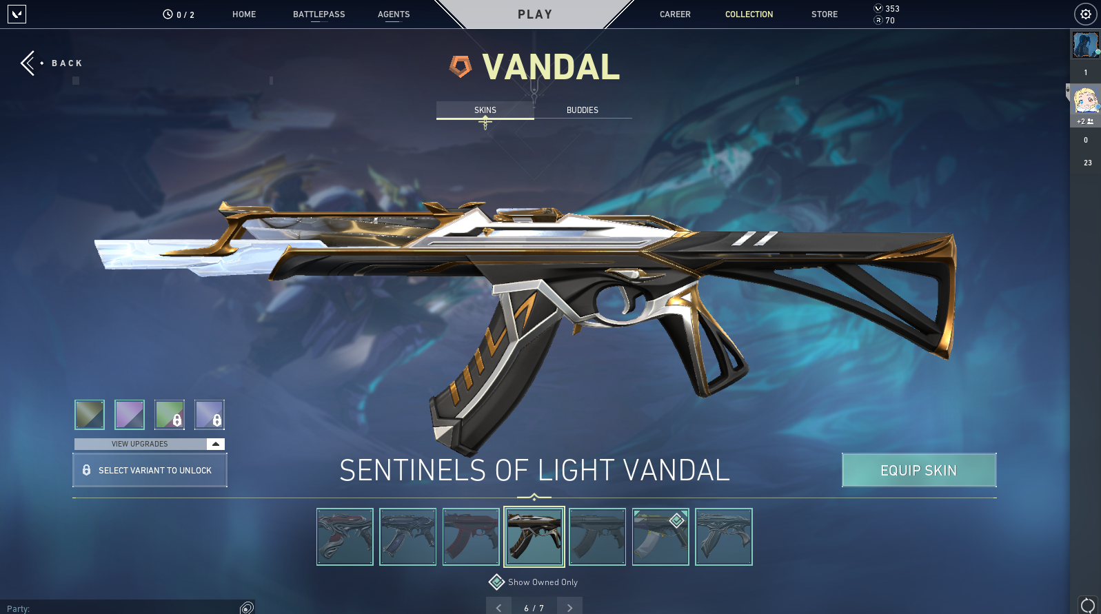 plat/diamond valorant account with skins + exclusive arcane bundle EU ...